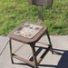 Antique Iron Industrial Age Stoolchair Adjustable Angle Iron - Etsy