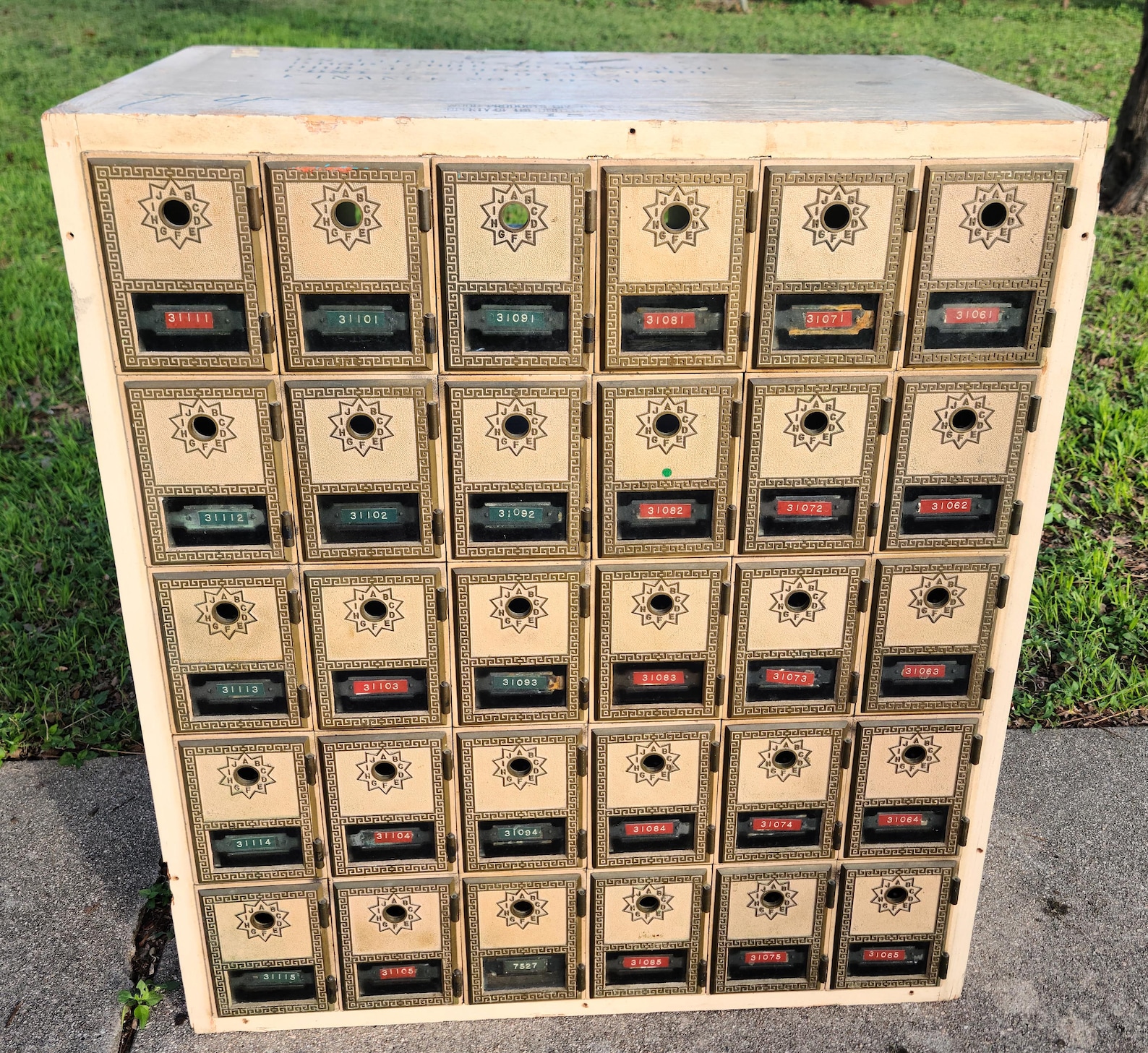 Vintage US Post Office Mail Sorter Box Cubby - Etsy