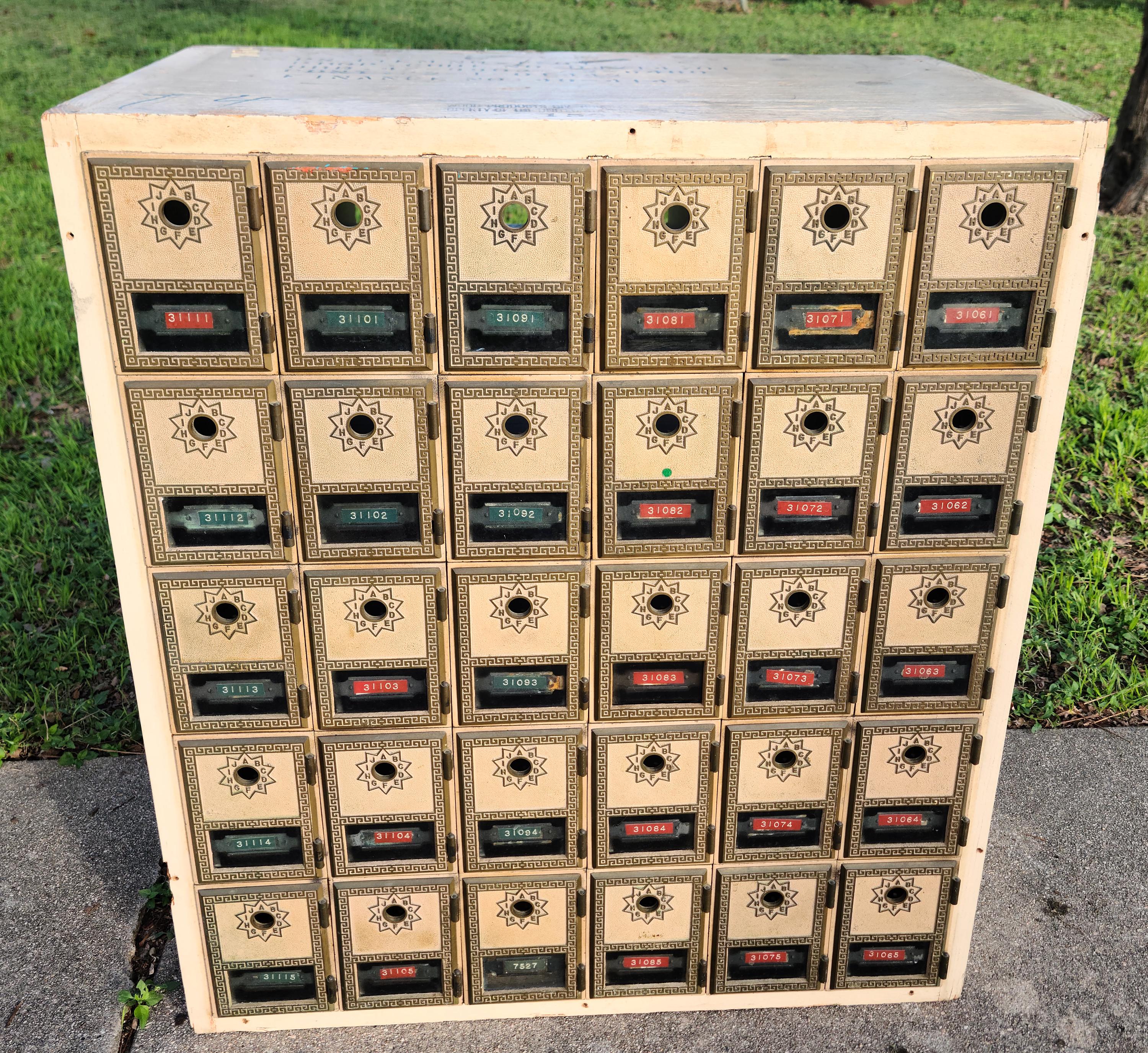 Vintage US Post Office Mail Sorter Box Cubby - Etsy