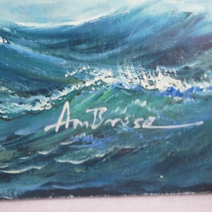 Vintage Clipper Ship Oil Painting by John Ambrose - Etsy