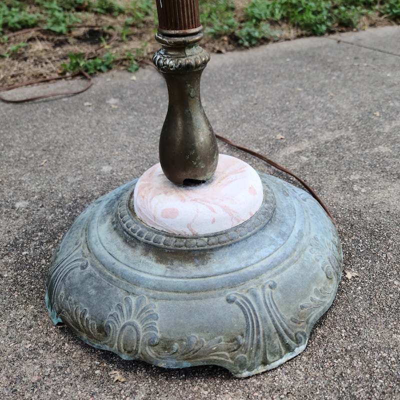 Vintage Floor Torchiere - Etsy
