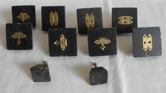 Vintage Very Unusual Wooden Drawer Pulls Wood Dresser Drawer | Etsy