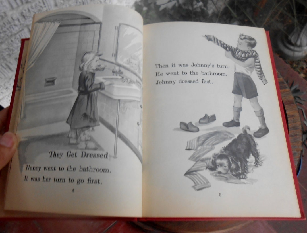 Vintage Childrens Reader School Primer Book From 1949 Nancy's World ...