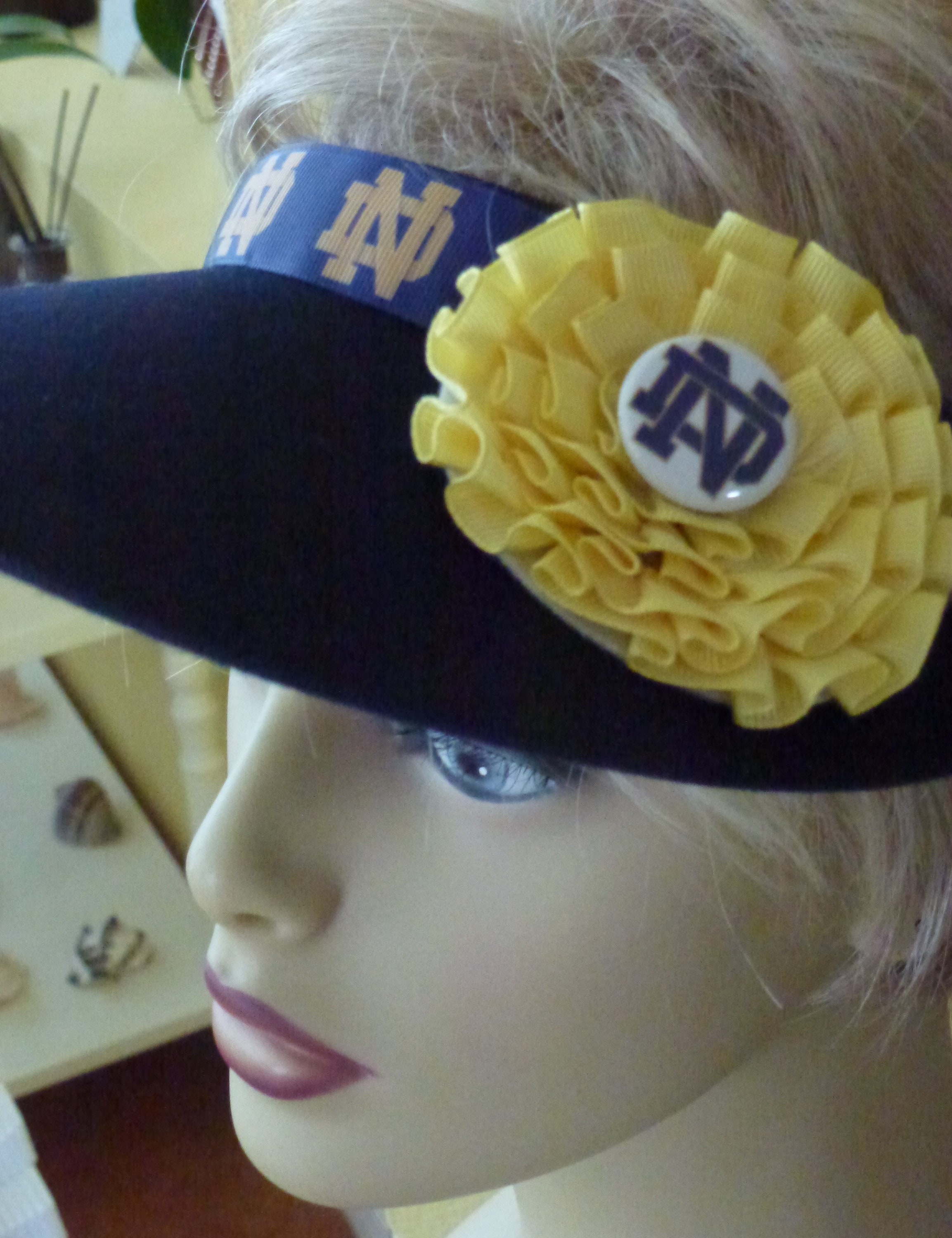 College Team Ladies Sun Visor, Most Teams - Etsy