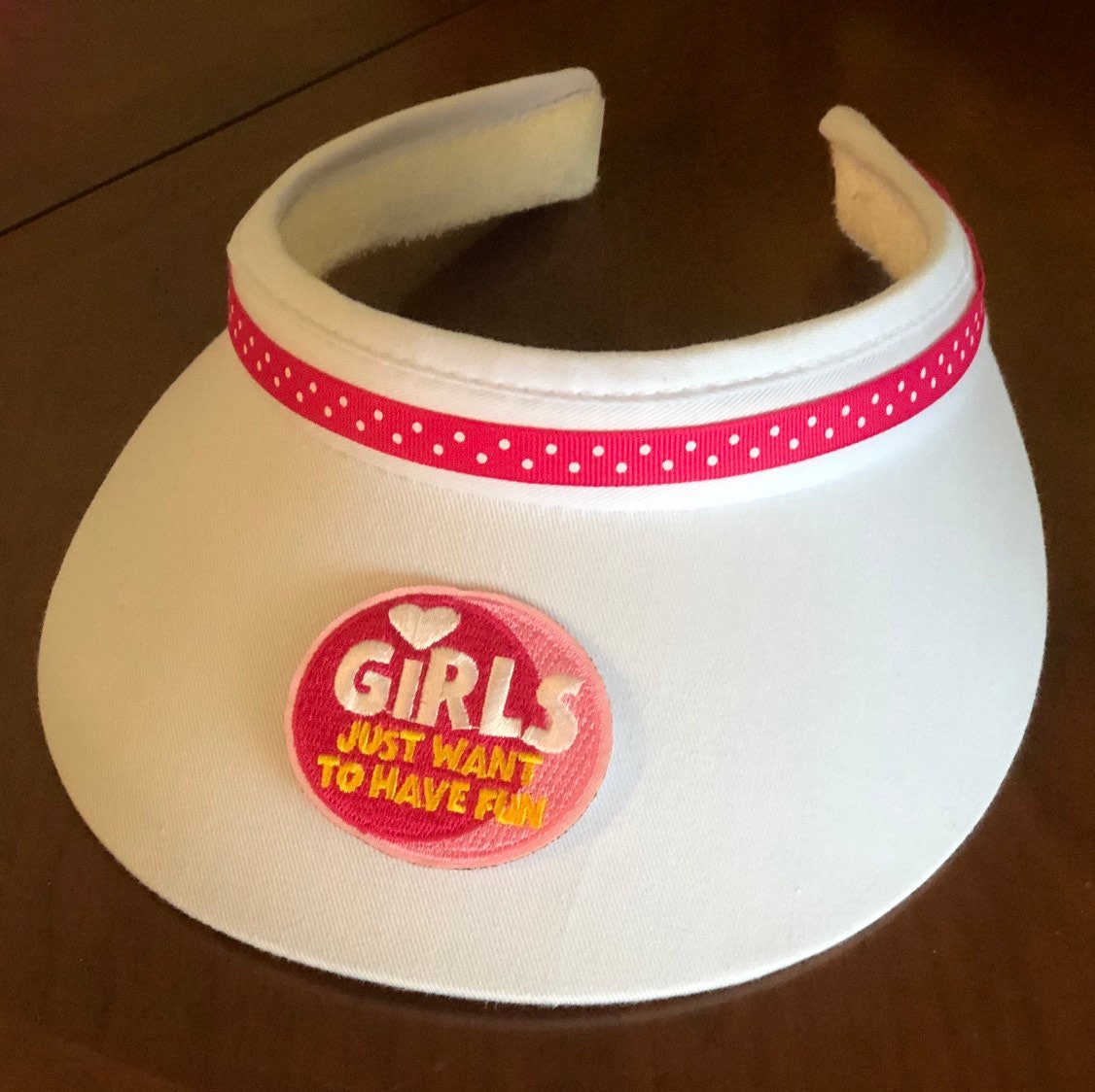 Girls Just Want to Have Fun Ladies Sun Visor - Etsy