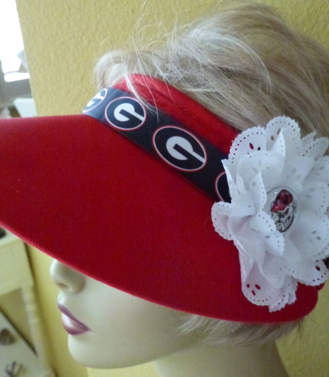 College Team Ladies Sun Visor Most Teams | Etsy