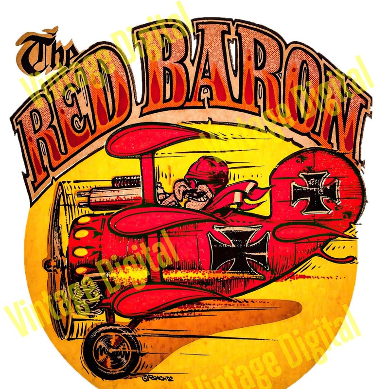 Red Baron - Etsy