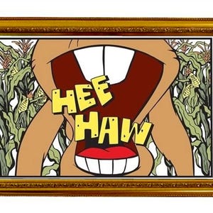 1970s Hee Haw TV Show Logo Frameable Art DIGITAL Download Printable ...