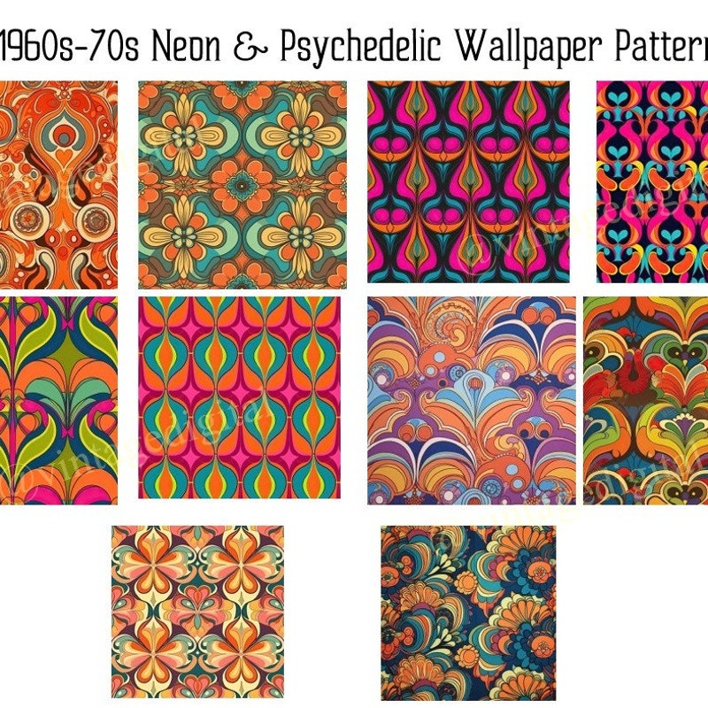 Wallpaper Pattern - Etsy