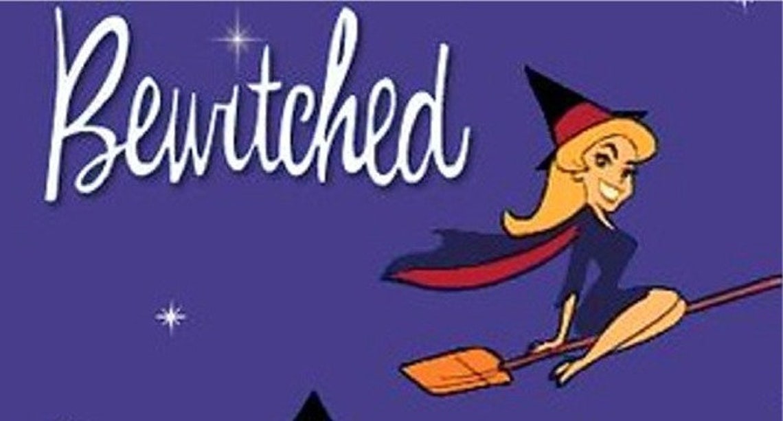 1960s Bewitched TV Show Cartoon Opening Digital Art Download Printable ...