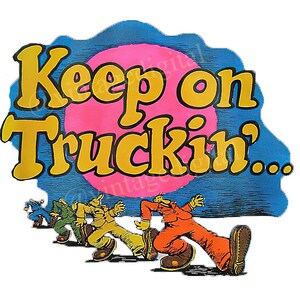 Keep on Truckin - Etsy