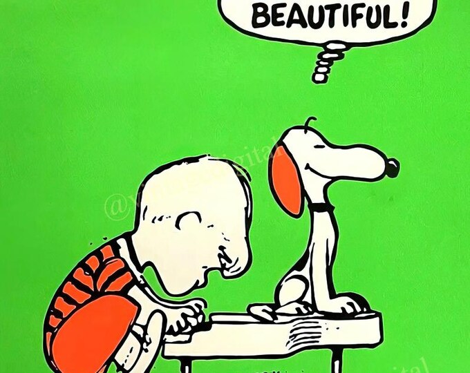 1980's Snoopy Metlife Original Print Ad - Etsy