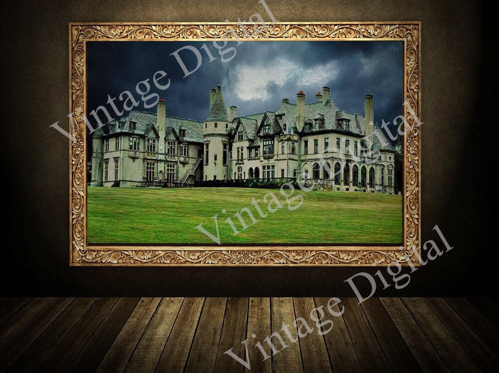 Vintage 1966 Dark Shadows Collinwood Haunted Halloween Digital Download ...
