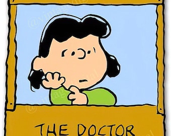 Peanuts Collection - Lucy - the Dr. is In - Etsy