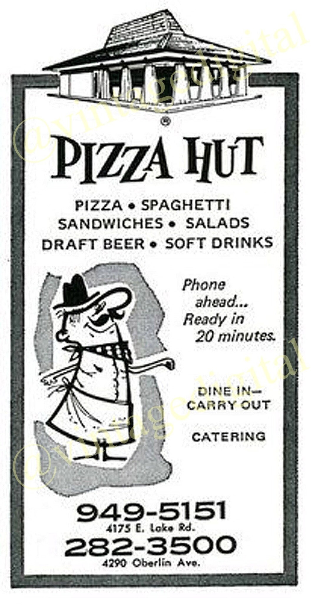Vintage 1969 Pizza Hut Menu Framable Art Digital Download - Etsy Vintage 1969 Pizza Hut Menu Framable Art Digital Download - Etsy