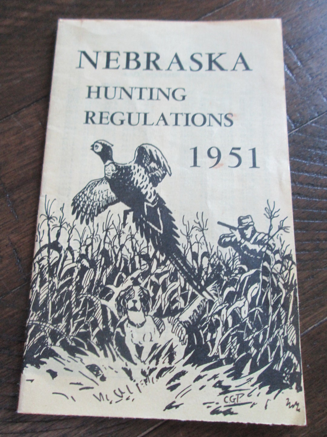 Nebraska State Hunting Regulations Pamphlet Brochure Instructions Dated ...