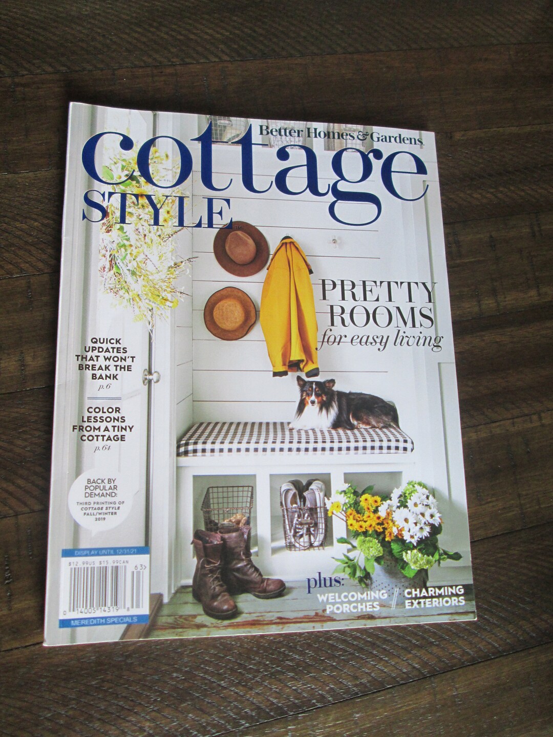 Better Homes Gardens Cottage Style Magazine December 2021 - Etsy