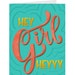 Hey Girl Heyyy Funny Blank Greeting Card, Thinking of You Card - Etsy