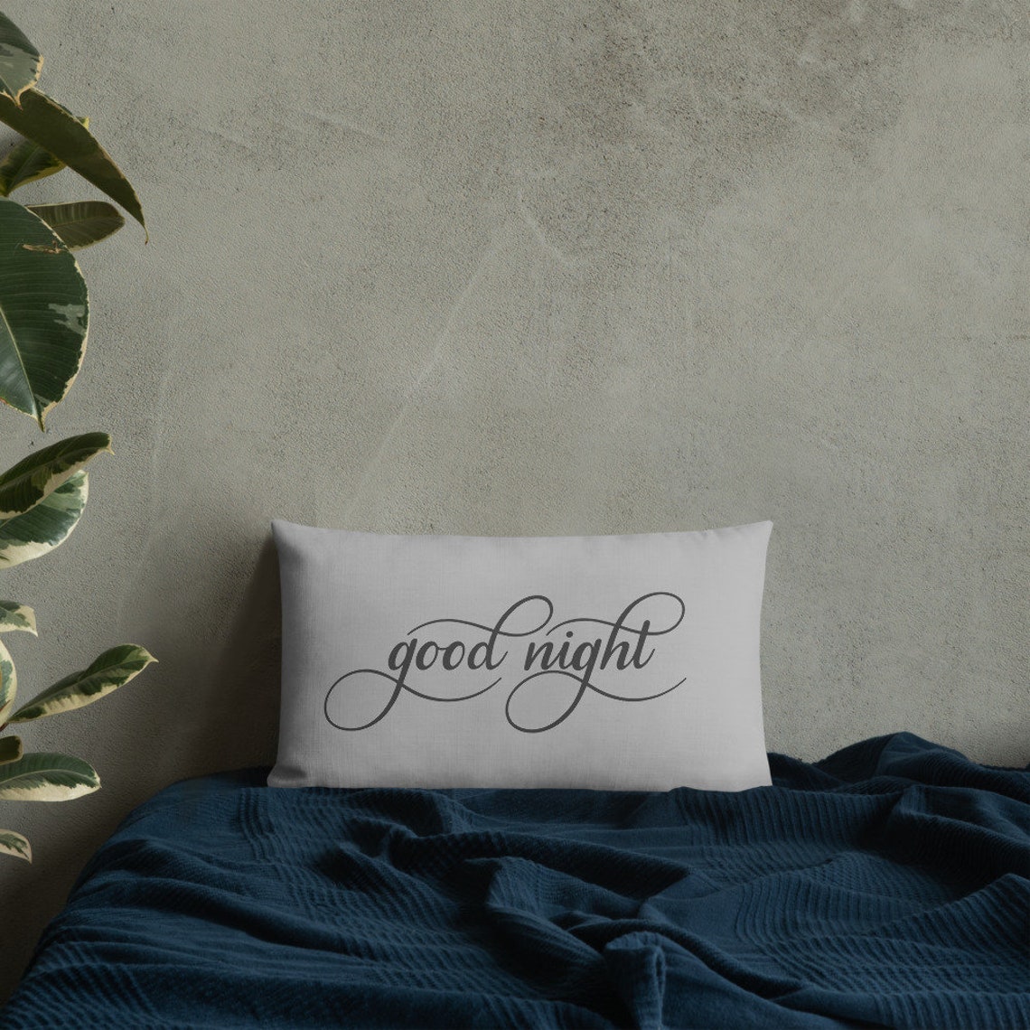 Pillow Good Night Throw Pillow Quote Pillow Nursery Pillow - Etsy