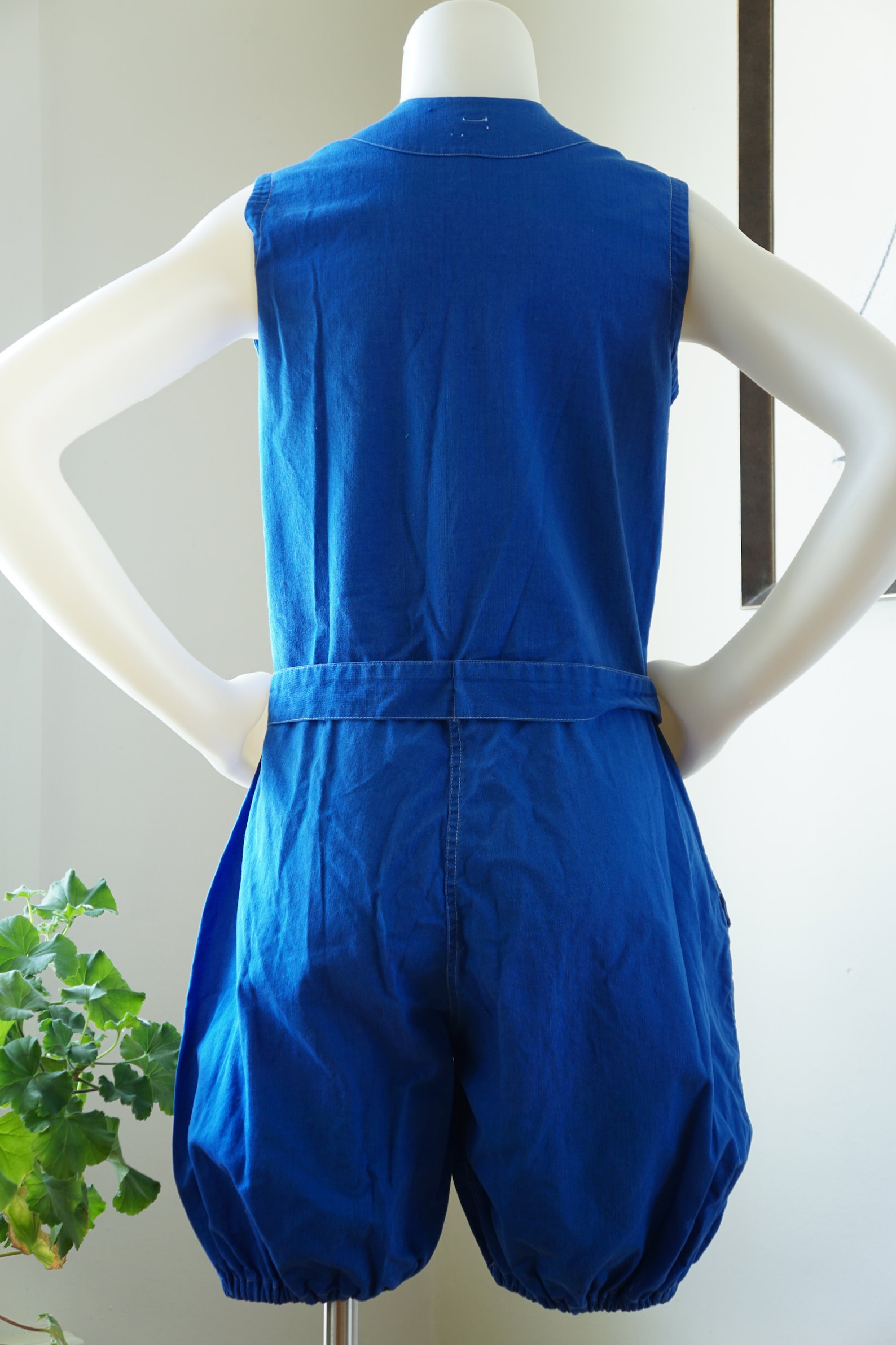 Vintage 1950s Gymsuit / Cobalt Blue Gym Class Romper / | Etsy