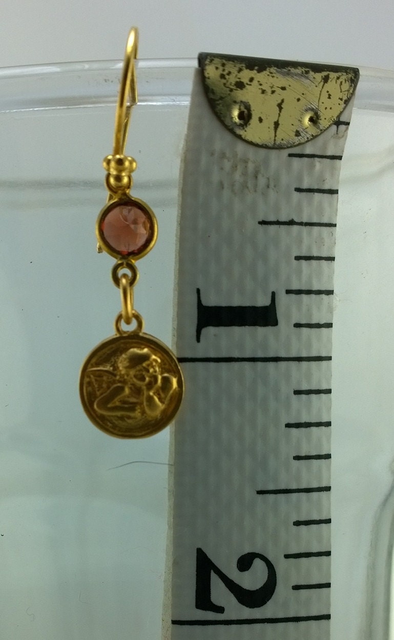 Guardian Angels: A Renaissance Angel Hand Wrought in Golden | Etsy