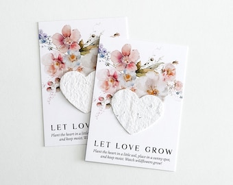 Grownotes™ Plantable Favor Cards, Grows Wildflowers, Seed Paper Packet ...
