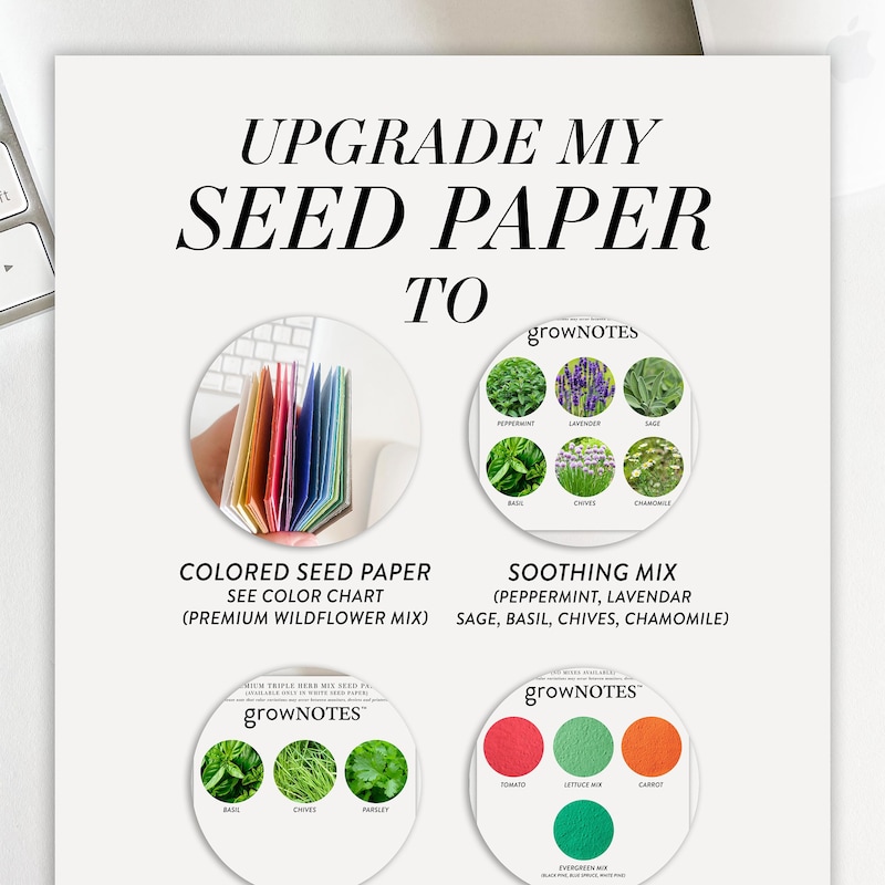 Seed Paper - Etsy