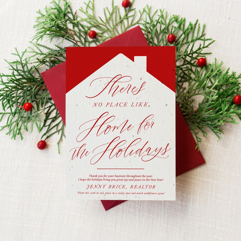 Realtor Christmas Cards - Etsy