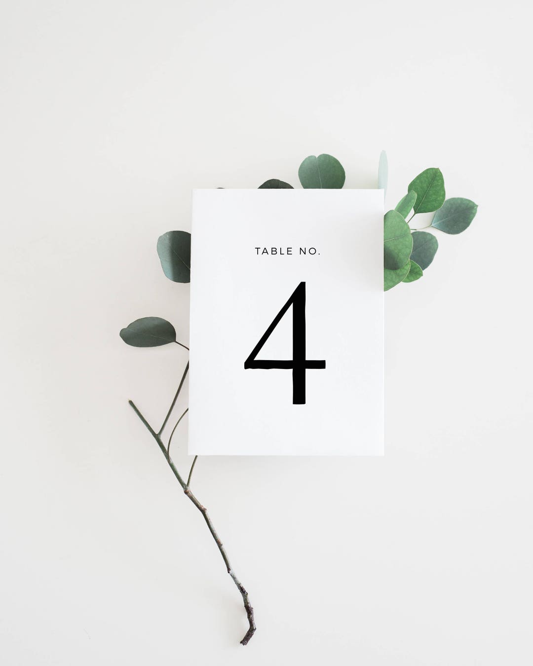 Classic Black and White Table Numbers, Big Gara, Printable Table ...