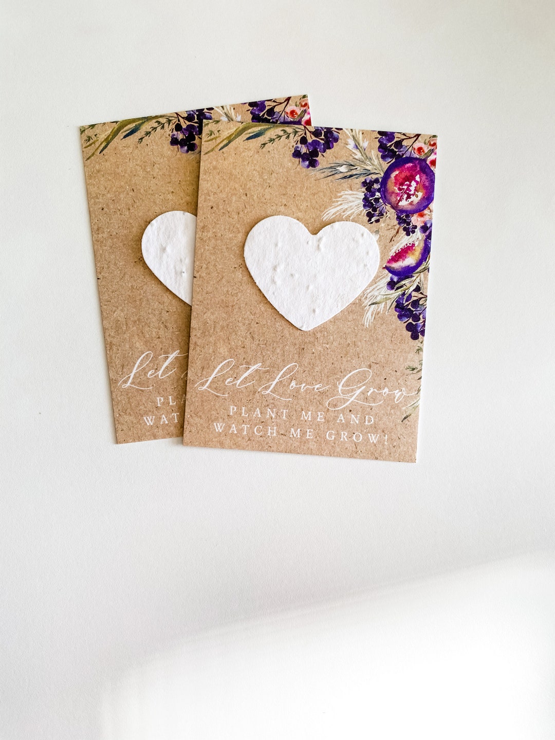 Grownotes™, Let Love Grow Plantable Favor Cards, Grows Wildflowers ...