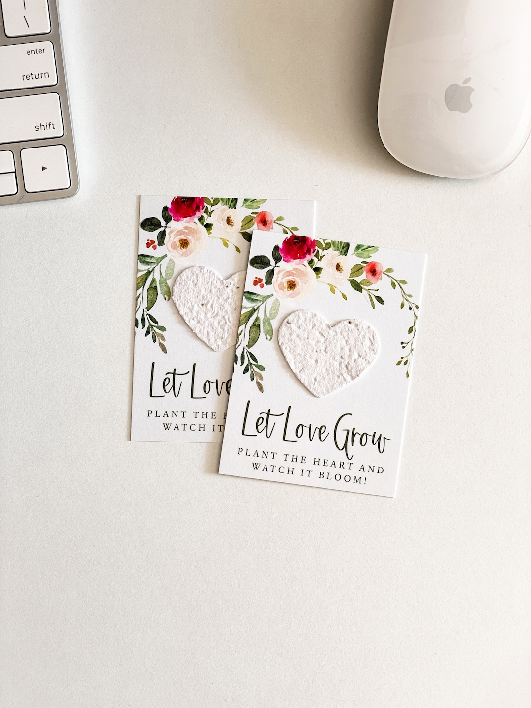 Grownotes™ Wedding Favors, Let Love Grow Plantable Seed Paper Favor ...