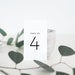 Classic Table Numbers Print Ready DIY Templett Instant - Etsy
