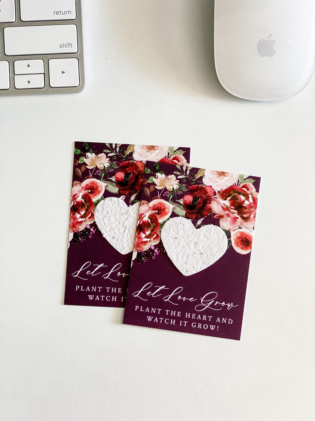 Grownotes™, Let Love Grow Plantable Favor Cards, Grows Wildflowers ...
