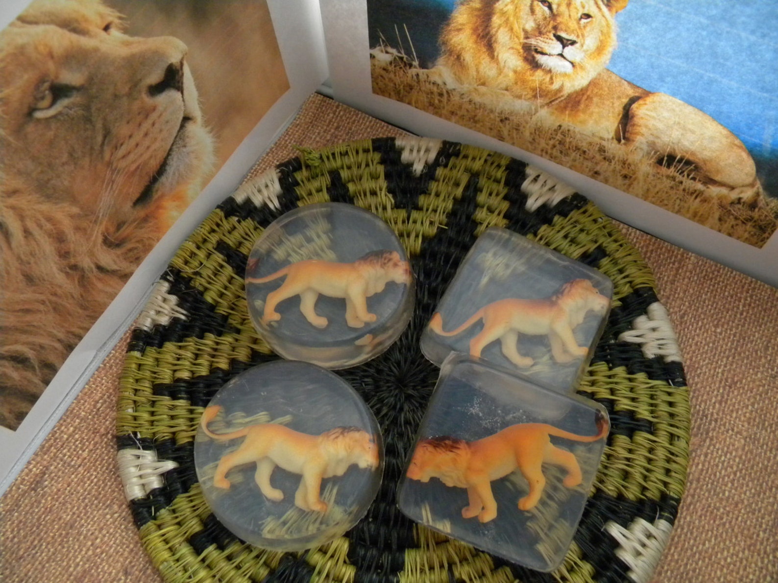 Lion Soap Favors - Etsy