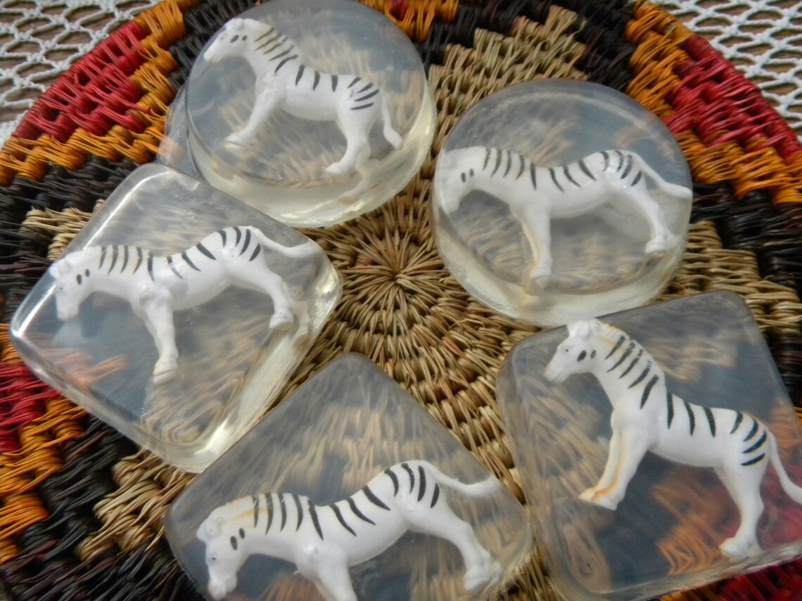 Zebra Party Soap Favors - Etsy
