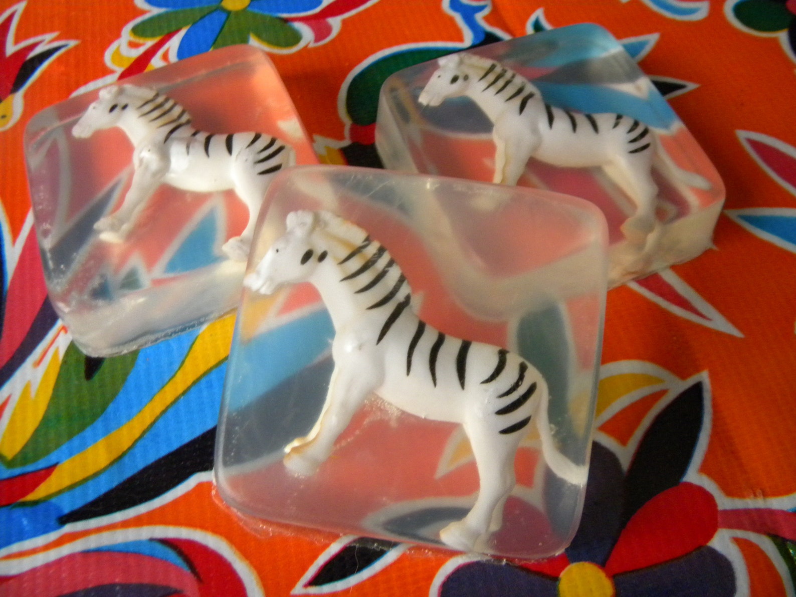 Zebra Party Soap Favors - Etsy