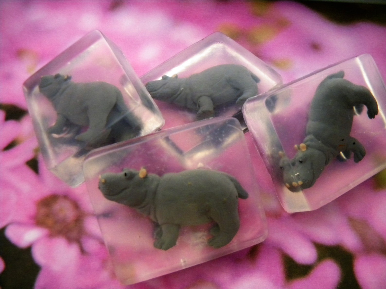 Hippo Soap / Baby Hippo LTD/ Hippo Party Favors - Etsy