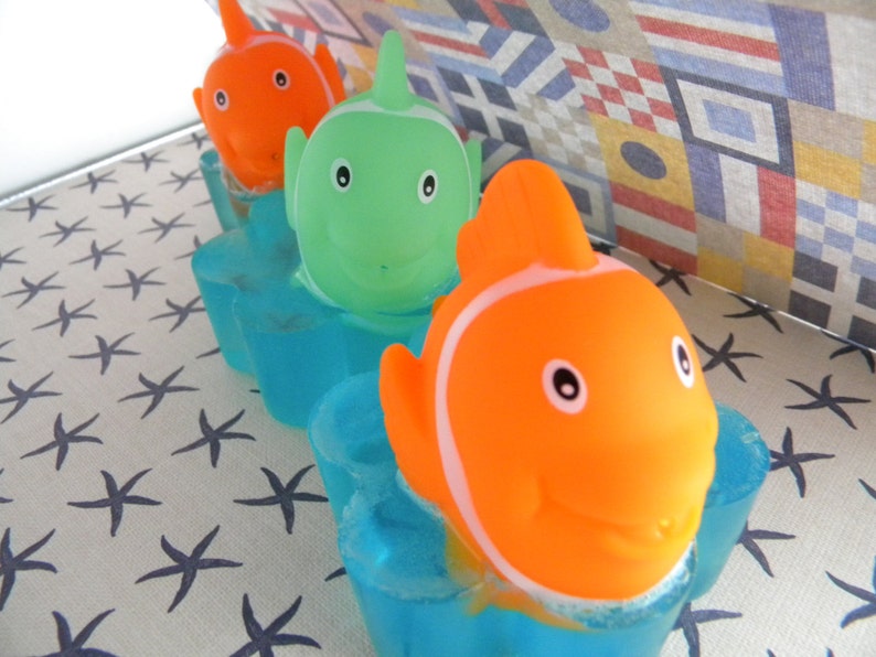 Fish Squirt Toy Soaps / Squirties Bath Toy/ Nemo - Etsy