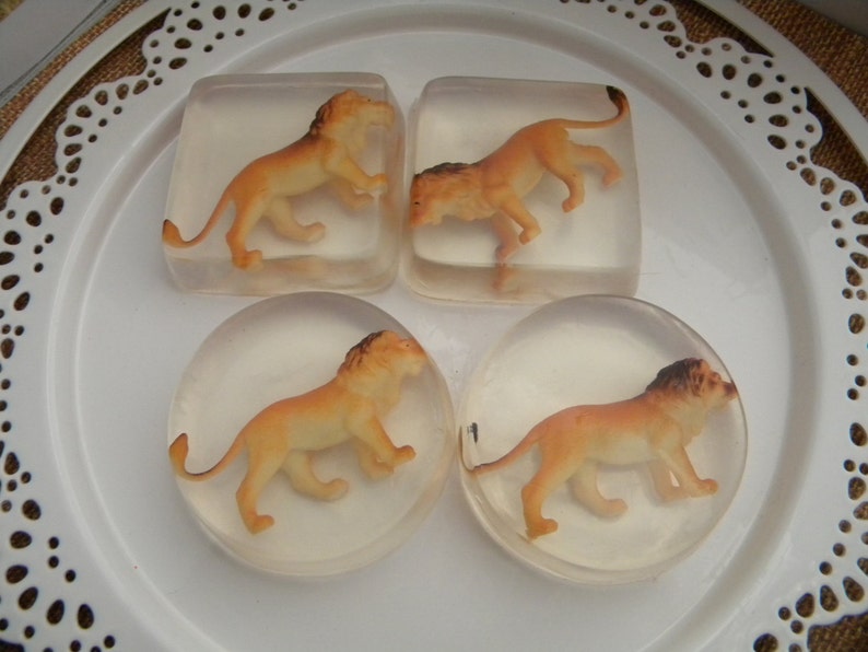 Lion Soap Favors - Etsy