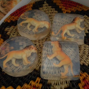 Lion Soap Favors - Etsy