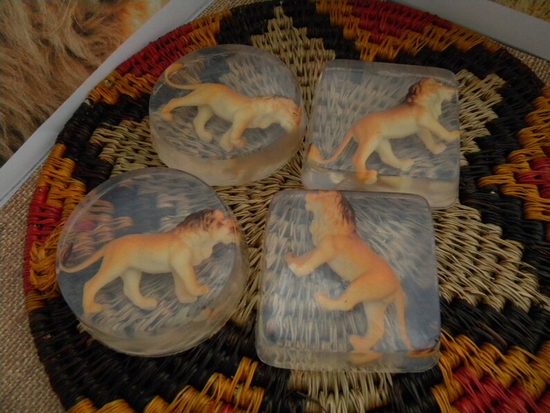 Lion Soap Favors - Etsy