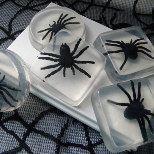 Spider Soap Favors / Halloween Soap Party Favors - Etsy