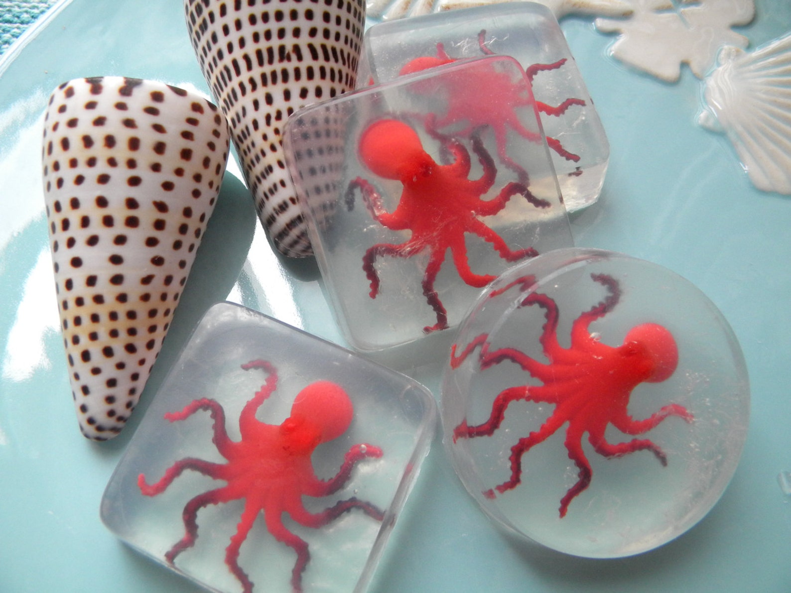 Octopus Soap Party Favors Seaside Decor - Etsy