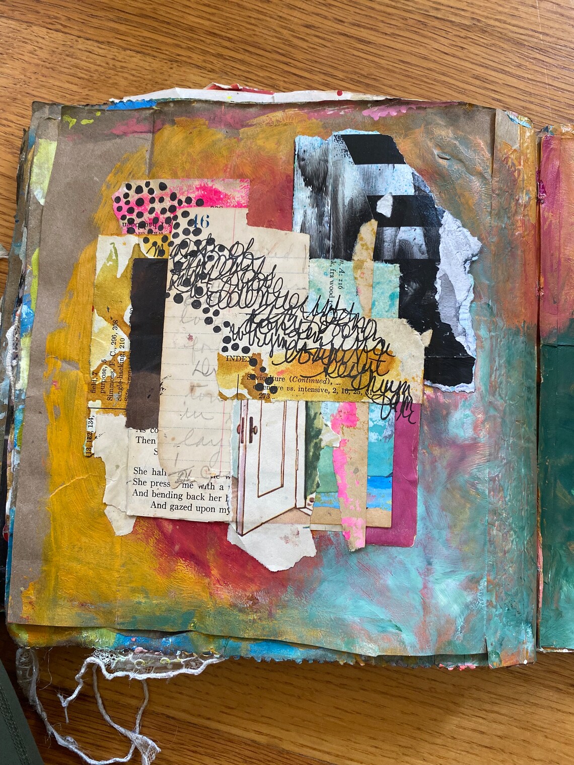 Pleasures of Her Own: Visual Journal Paper & Fabric Slips - Etsy