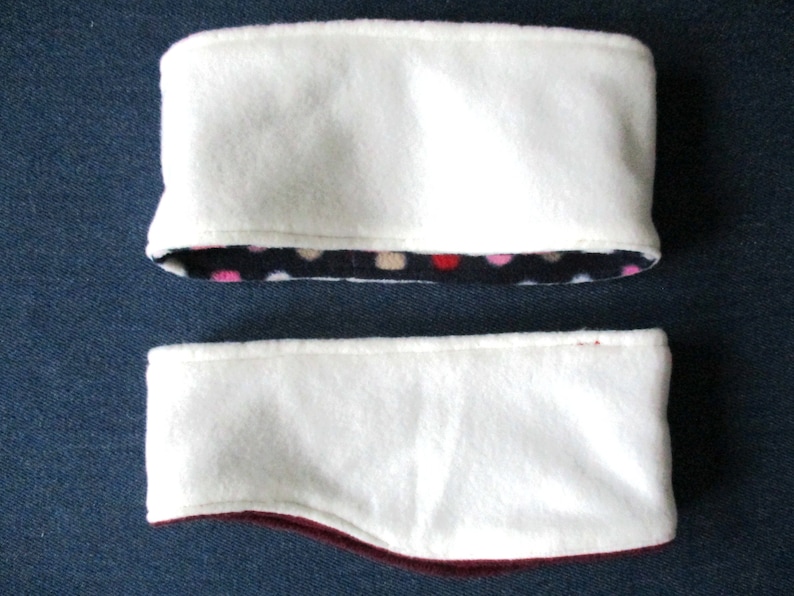 Reversible Fleece Headband & Ear Warmer Sewing Pattern: Includes 11 ...