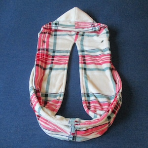 Fleece Infinity Hood Scarf Sewing Pattern: Winter Headcover (XS-4XL ...
