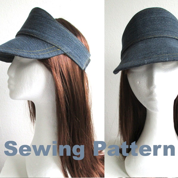 Visor Hat Pattern - Etsy