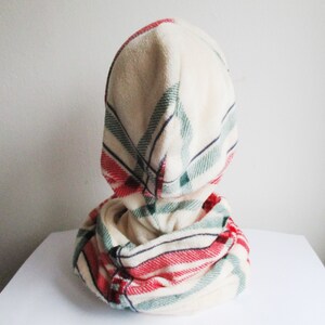 Fleece Infinity Hood Scarf Sewing Pattern: Winter Headcover (XS-4XL ...