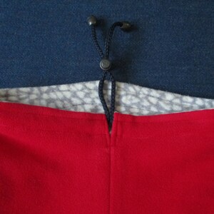 Reversible Winter Fleece Tube Scarf/ Neck Warmer With Adjustable ...