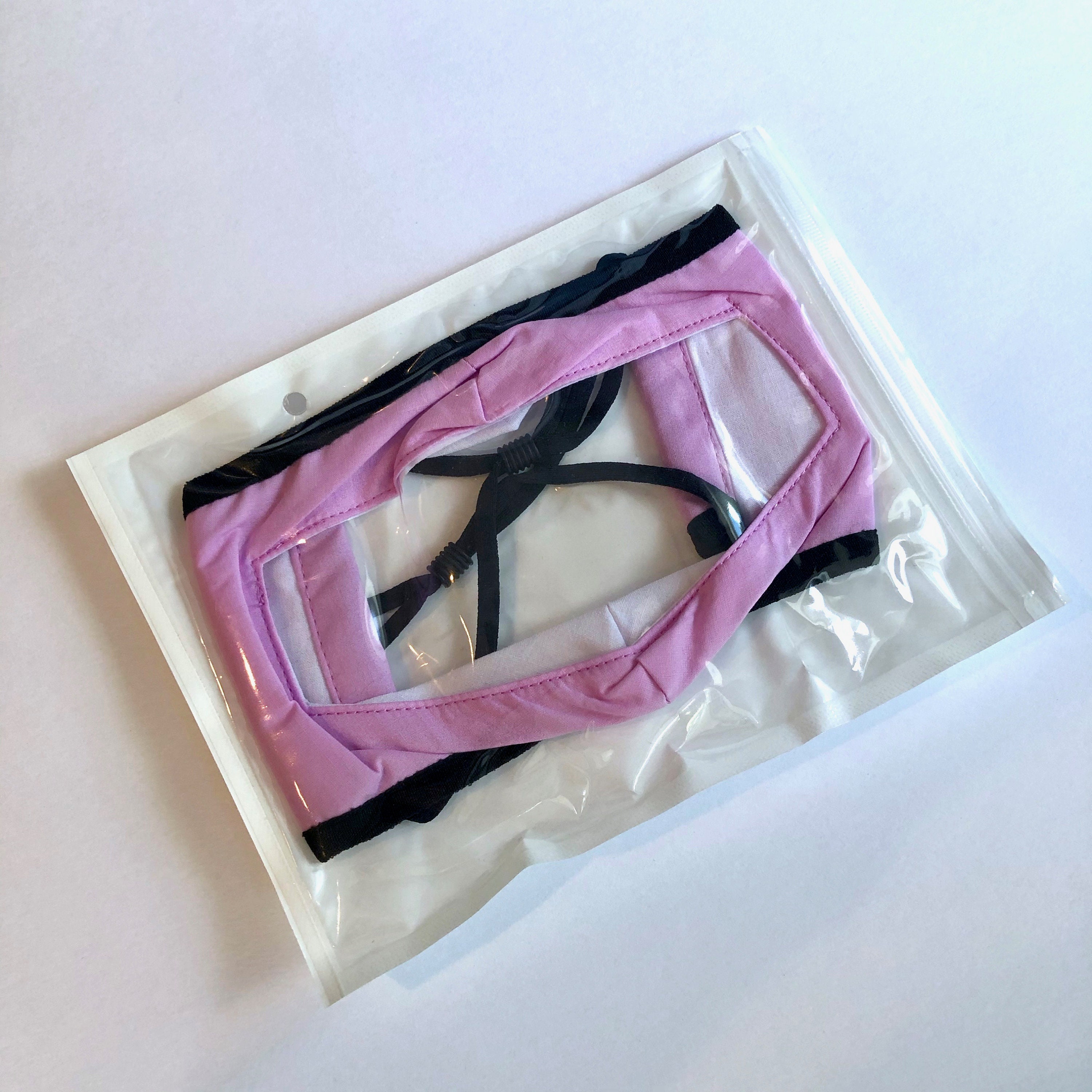 Clear Window Face Mask | ASL Friendly Vinyl Window Mask | Deaf and Hard ...